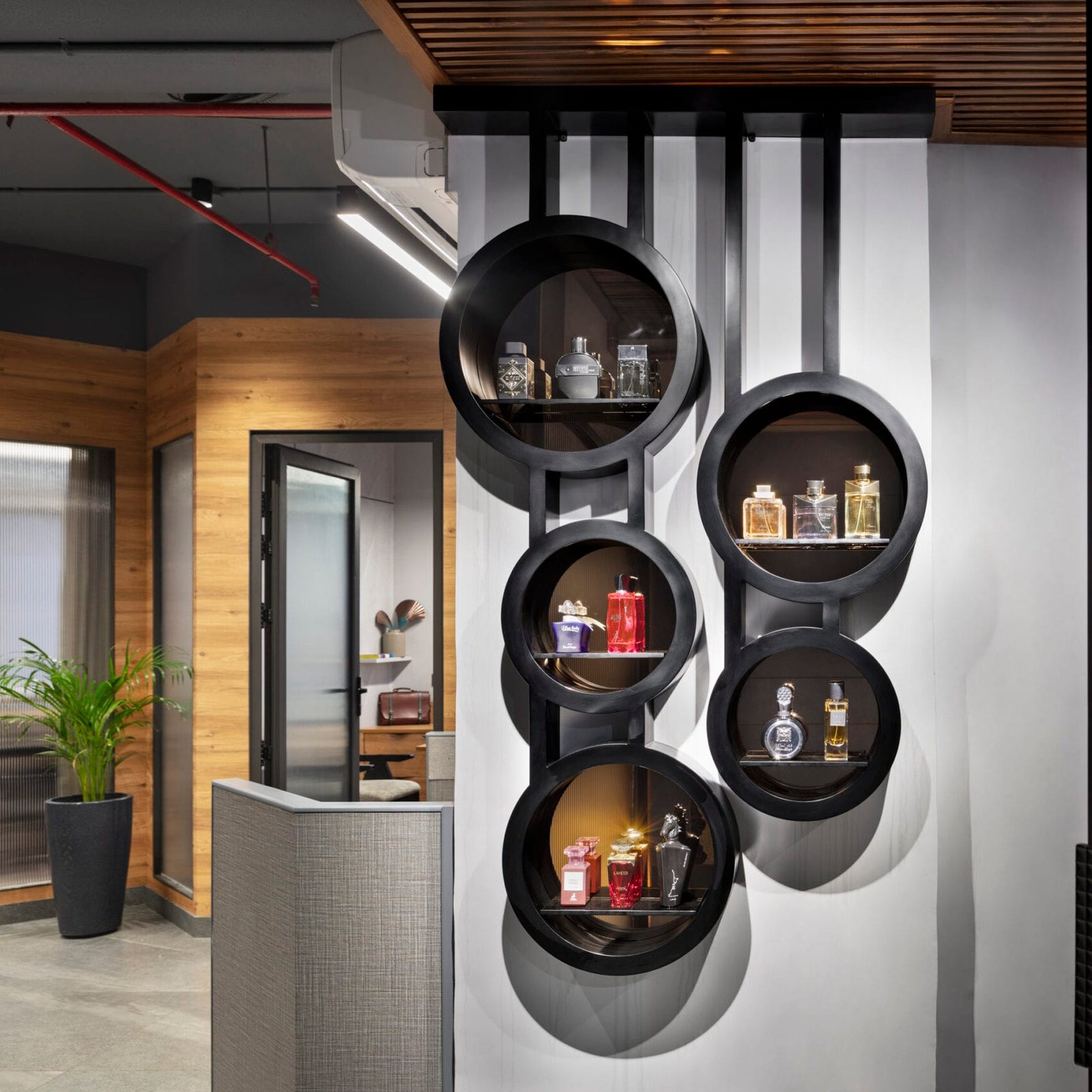 TWI has designed an office that evokes the essence of a perfumery ...